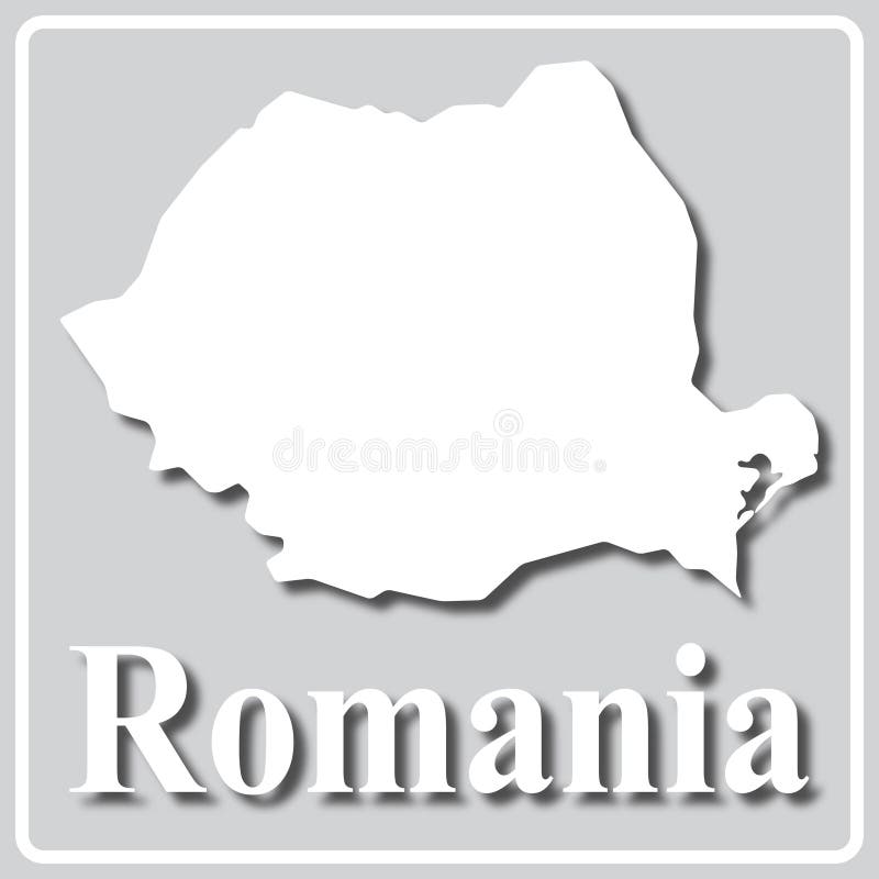 Romania White Map Stock Illustrations – 1,476 Romania White Map Stock ...