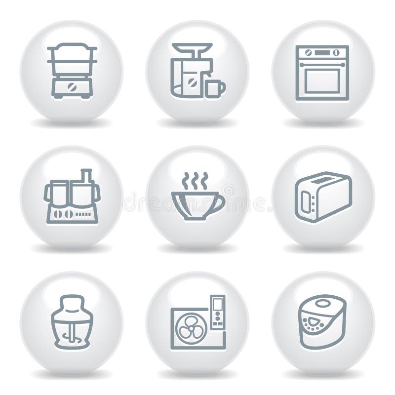 Gray icons set 17 stock vector. Illustration of icons - 11117031