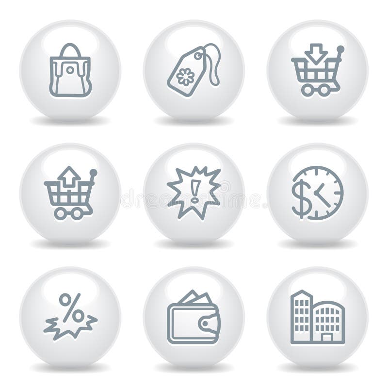 Gray icons set 26 stock vector. Illustration of icons - 11117109