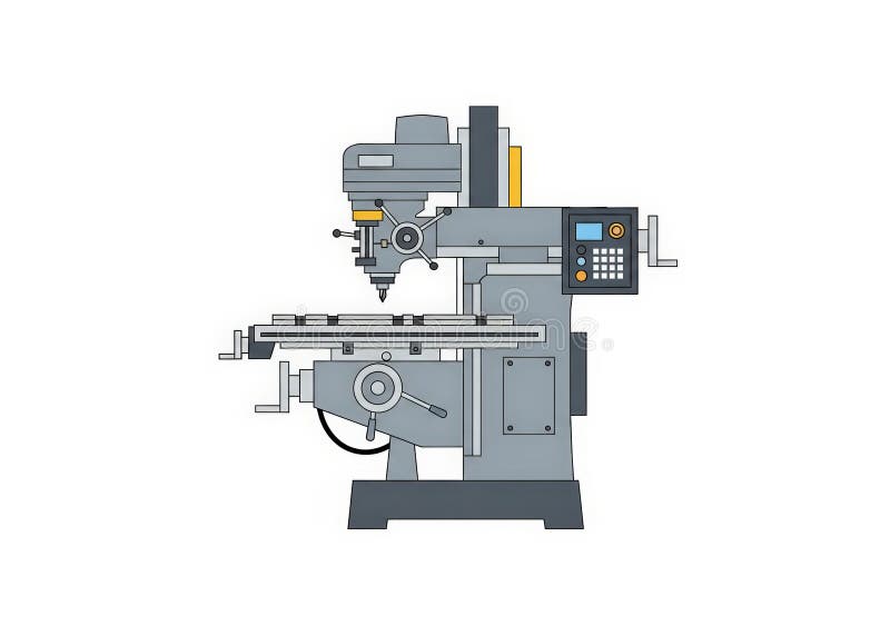 Cnc Press Machine Gray Icon Stock Illustrations – 4 Cnc Press Machine ...