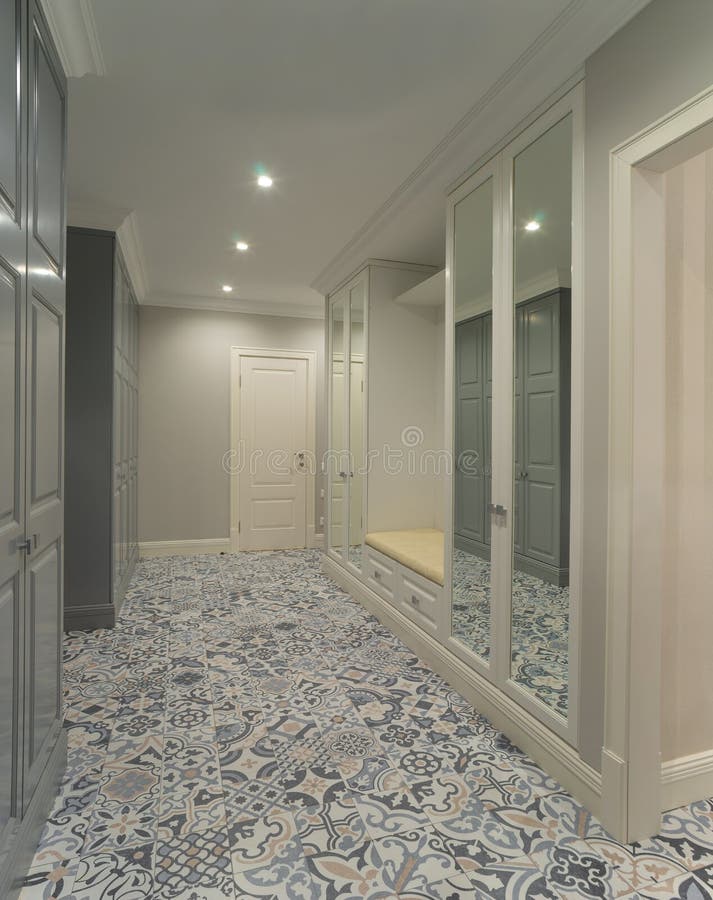 Gray interior anteroom stock photo. Image of gray, hotel - 82954682
