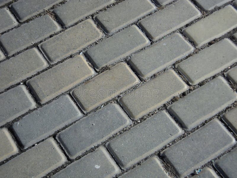 Interlocking pavement stock image. Image of modern, circle - 43844579