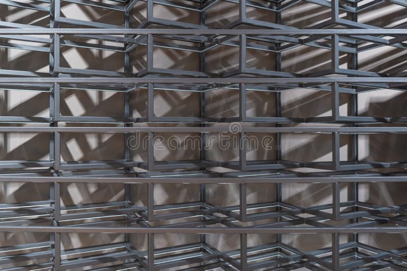 Iron Shapes On The Window Fence Stock Photo - Image of fence, majestic ...