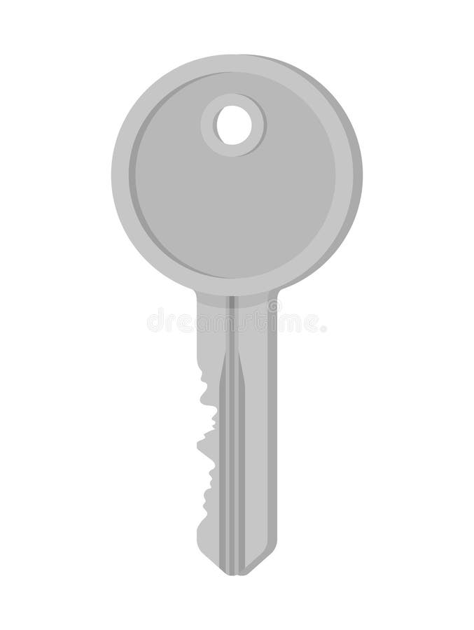 Gray key design stock vector. Illustration of enter - 229870088