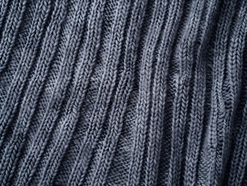Gray Knit Fabric Texture with Vertical Lines Stock Illustration ...