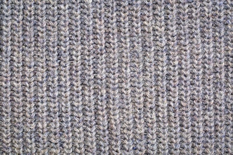 Gray Knitted Sweater Texture Stock Photo - Image of textile, macro ...