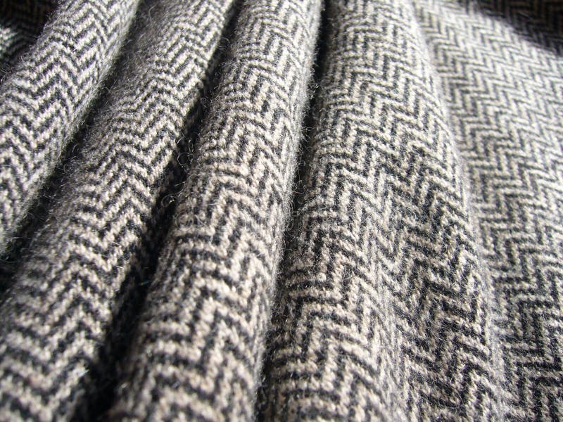Gray Knitted Woolen Fabric with Geometric Pattern. Stock Photo - Image ...