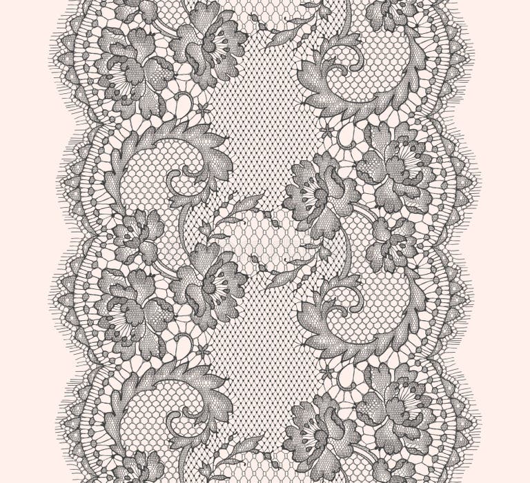 Lace Ribbon Stock Illustrations – 19,190 Lace Ribbon Stock ...