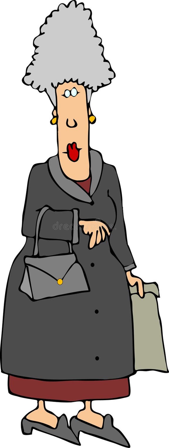 Cartoon Gray Hair Lady Stock Illustrations – 1,287 Cartoon Gray Hair ...