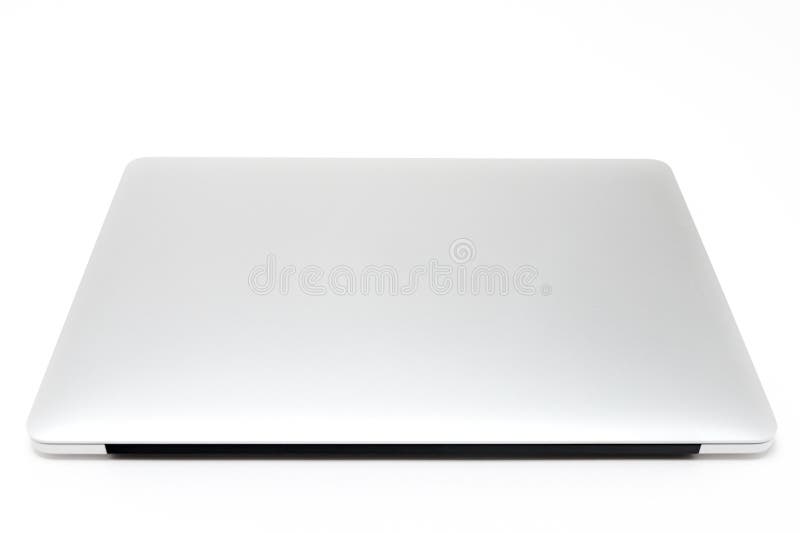 Gray Laptop with Black Keyboard and Turned Off Black Screen ...