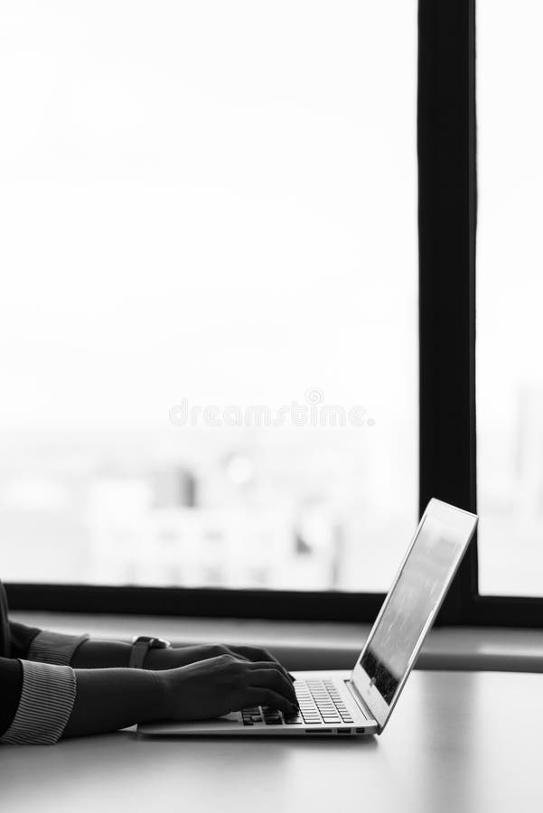 Gray Laptop Computer On White Surface Picture. Image: 119611451