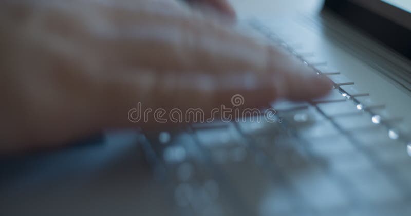 Gray Laptop Typing stock footage. Video of computer - 207409014
