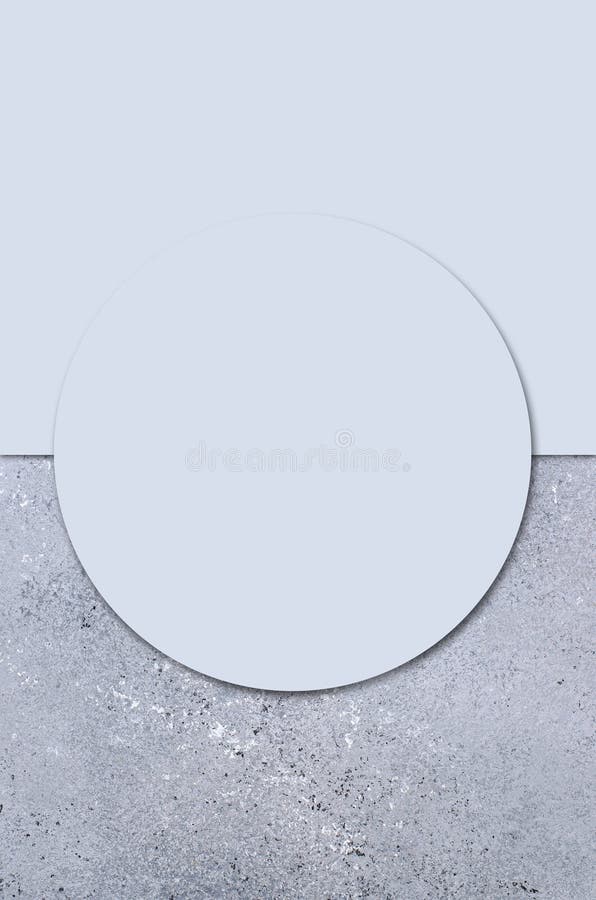 Gray Layout on a Concrete Background. Design Elements or Portfolio ...