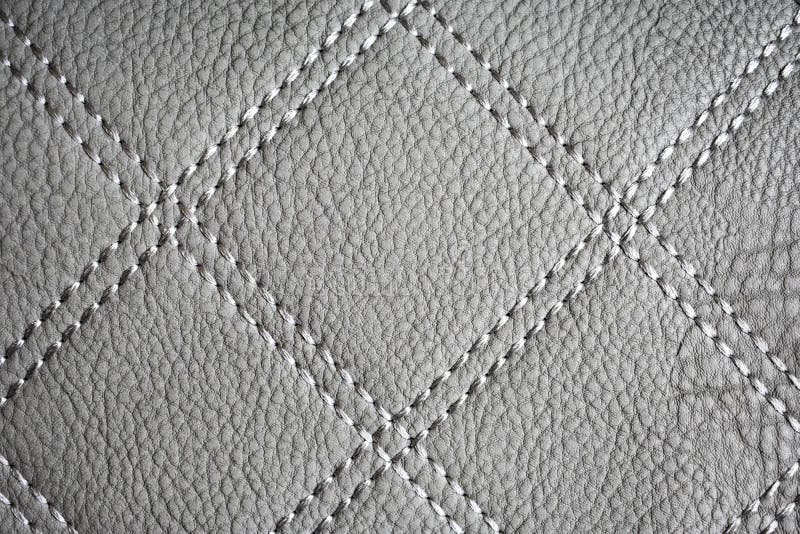 Gray Leather Texture Wallpaper Stock Photo - Image of rectangular ...