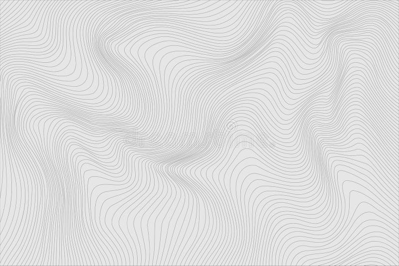 Gray Linear Abstract Background for Your Design Stock Vector ...