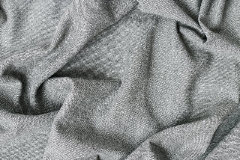 Gray linen fabric stock image. Image of pattern, wave - 167535845