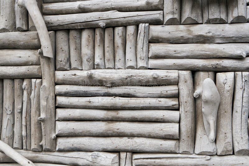 Gray Log Background stock image. Image of timber, wall - 16650985