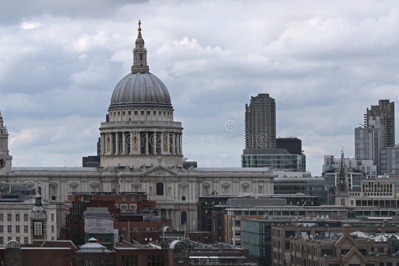 Gray London stock image. Image of church, famous, weather - 32438439