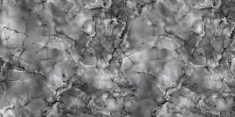 Seamless Gray Marble Texture Pattern Stock Illustration - Illustration ...