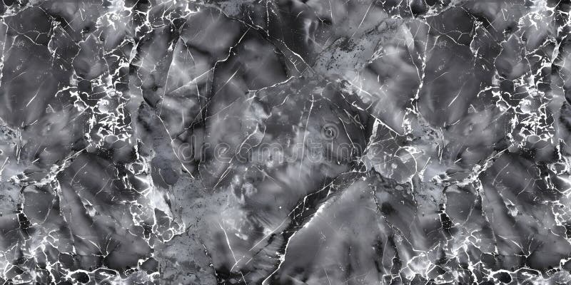 Seamless Gray Marble Texture Pattern Stock Illustration - Illustration ...