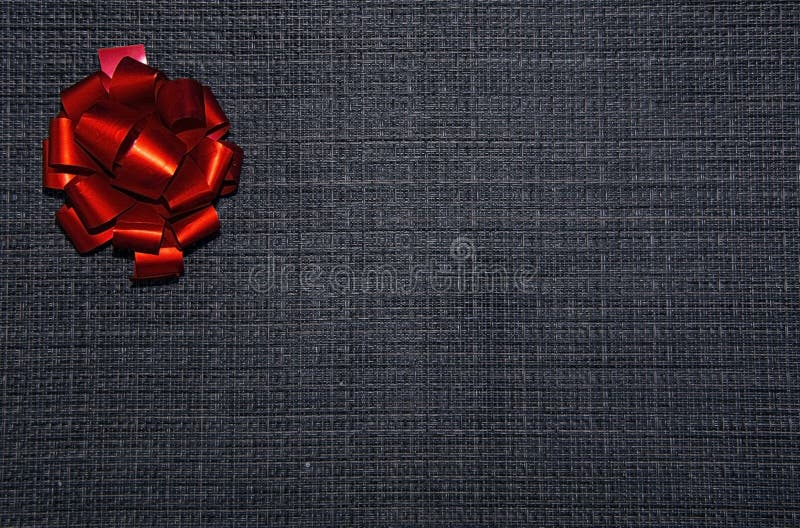 The Background is in a Grid with a Red Bow in the Corner. Stock Photo ...