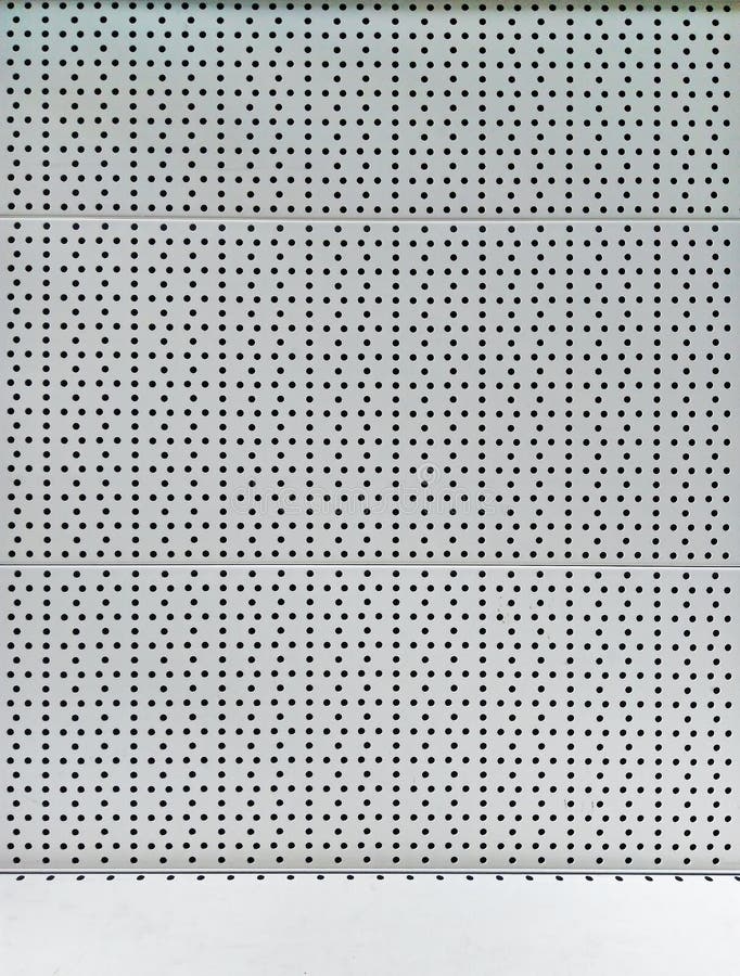 Gray Metal Background with a Pattern and a White Shelf Stock Image ...