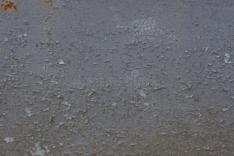Gray Metal Texture of Shabby Paint on the Wall Stock Image - Image of ...