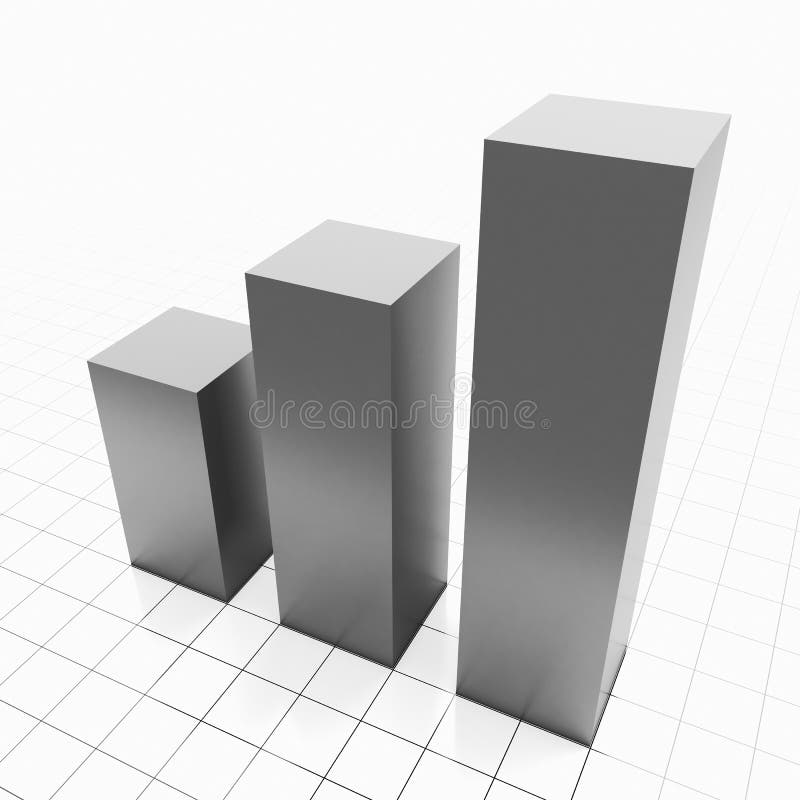 Gray metal diagram stock illustration. Illustration of positive - 18098355