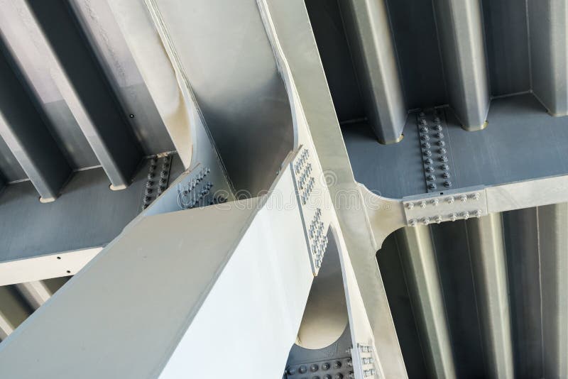 Gray Metal Framework. Close Up. Stock Image - Image of architecture ...