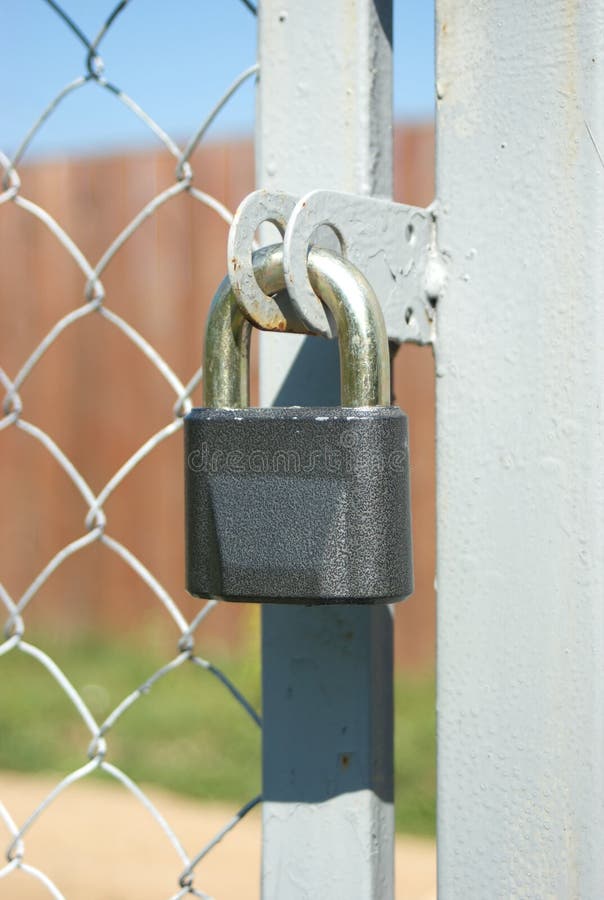 Metal Lock Isolated On White Stock Image - Image of meta, life: 26512827