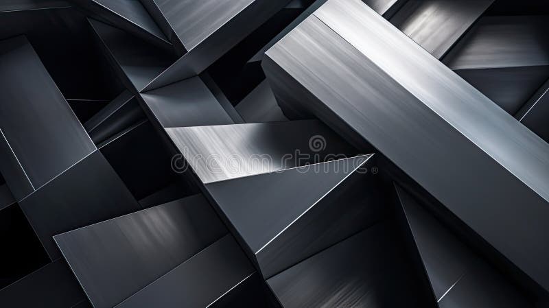 Gray Metal Structure Background Texture, Ai Generated Stock ...
