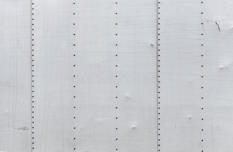 Gray Metal Wall with Rivets Stock Photo - Image of framework, border ...
