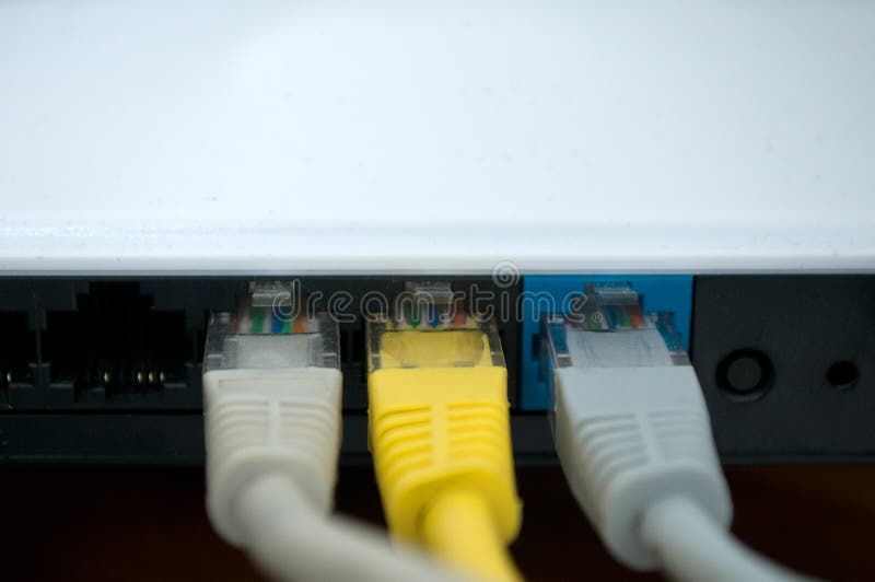 Gray modem stock photo. Image of desk, cable, equipment - 110785224