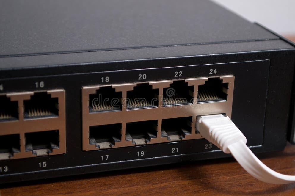 Gray modem stock image. Image of data, electric, electronic - 110785467