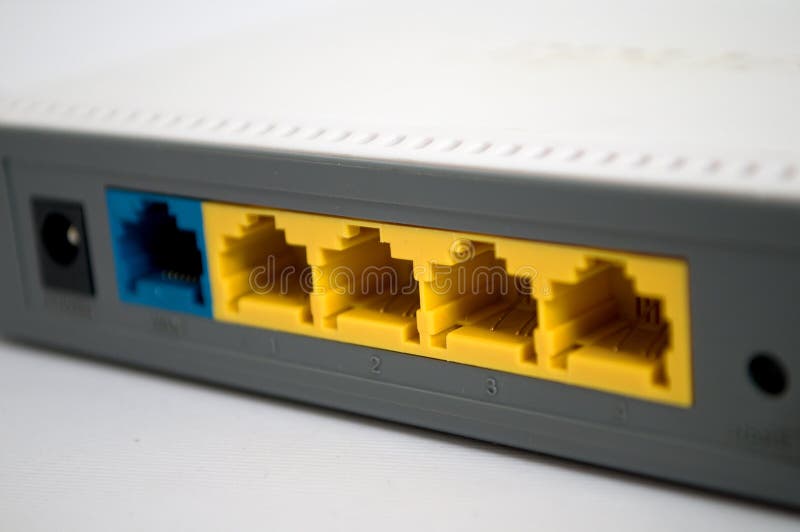 Gray modem stock image. Image of light, computer, internet - 110785169