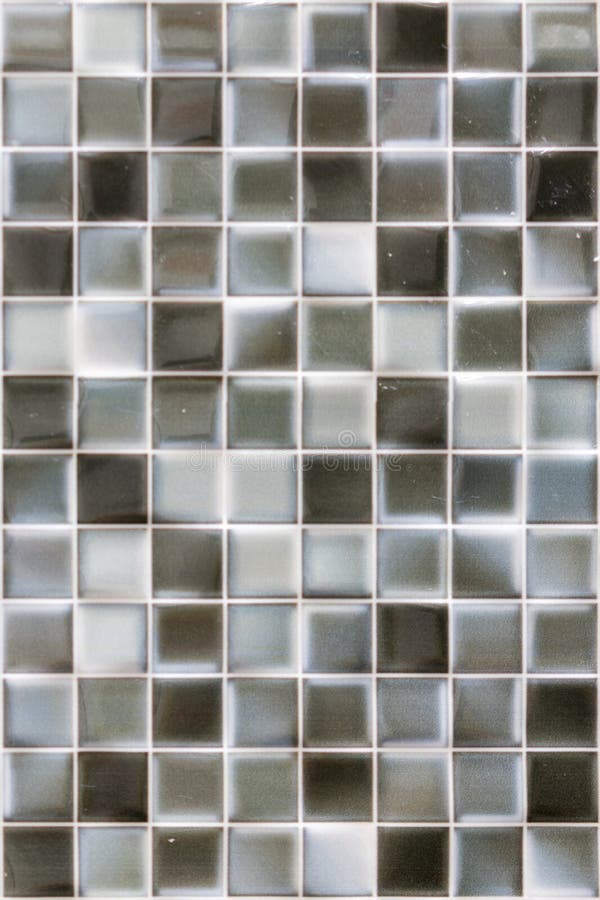 Gray Mosaic Background. Silver Sequins Seamless Background Stock Photo ...