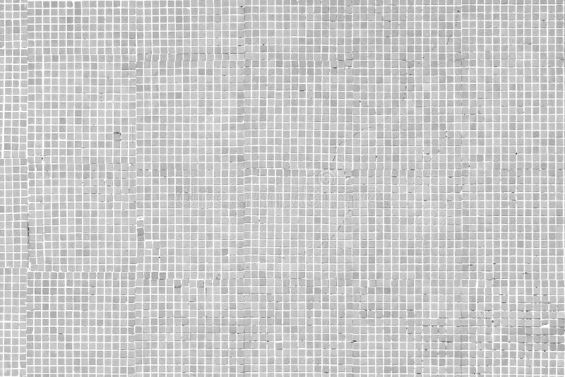 Gray Mosaic Ceramic Tiles Pattern Stock Image - Image of facade ...