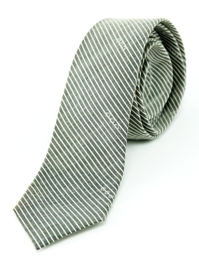 Gray necktie stock image. Image of striped, textile, gray - 25282783