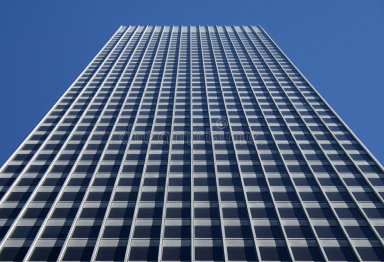 Gray office building stock image. Image of exterior, blue - 2156003