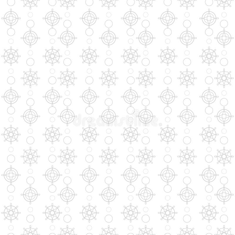 Gray Outlined Light Symbols Symbols Compass and Circle Vertical Columns ...