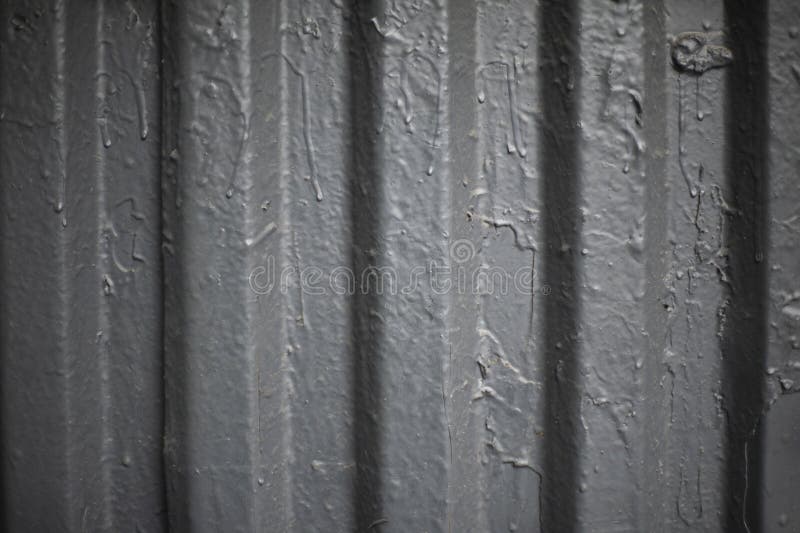 Gray Paint on Fence. Thick Coat of Paint Stock Photo - Image of texture ...