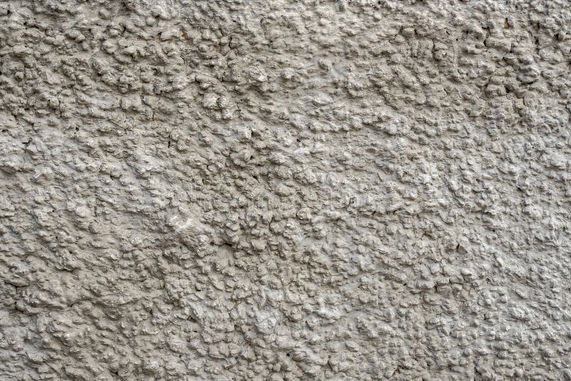 Gray Painted Rough Wall Texture. Surface with Stone Bumps Stock Image ...