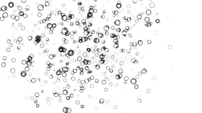 Gray Particles are Scattered on the White Background, Bringing a ...