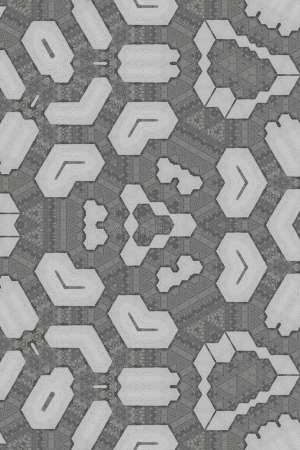 Gray Pattern with Polygon Geometric Shapes Stock Image - Image of ...