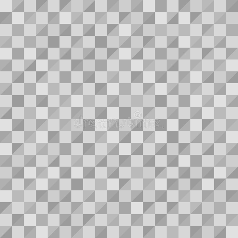 Gray Pattern with Right Triangles, Squares. Seamless Vector Back Stock ...
