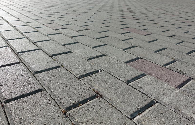 Gray Paving Slabs. Background Close-up Stock Photo - Image of paving ...