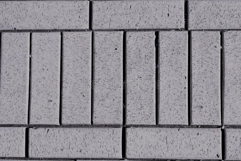 Gray Paving Slabs Lined in Rows, Texture, Background Stock Photo ...