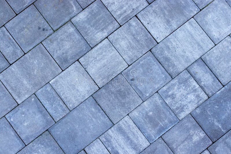 Gray Paving Stones Road. Paving Surface Road Stock Photo - Image of ...
