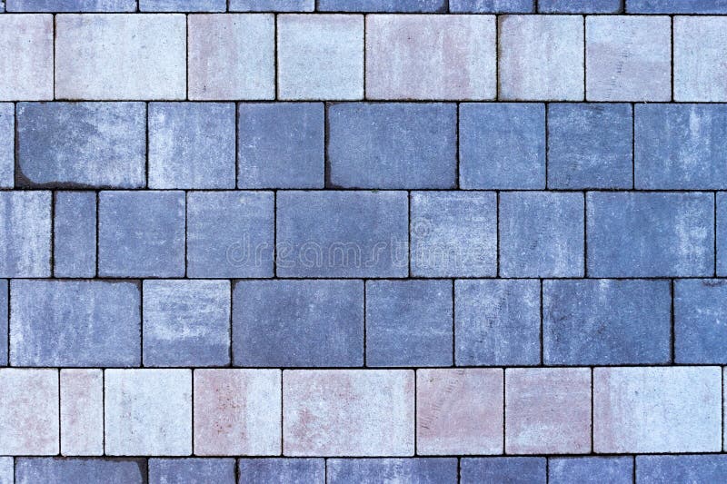 Gray Paving Stones Road. Paving Surface Road. Texture Made of Big Gray ...