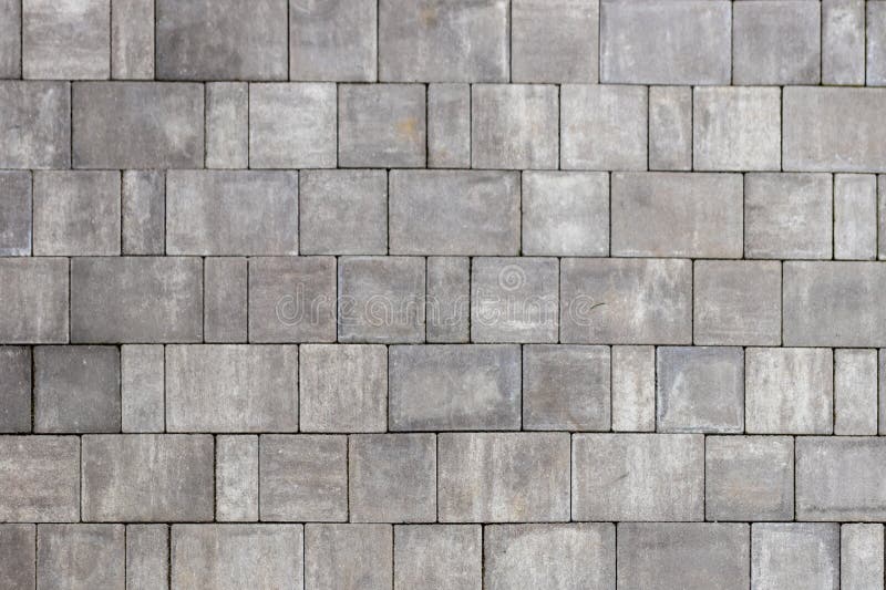 Gray Paving Stones Texture. Paving Surface Road. Texture Made of Big ...
